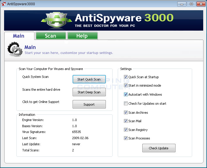 How to remove AntiSpyware 3000 (Uninstall Instructions)