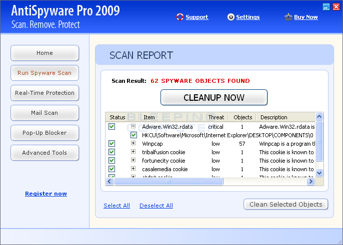 How to uninstall and remove AntiSpyware Pro 2009