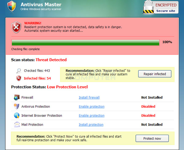 How to uninstall and remove Antivirus Master (Av Master)