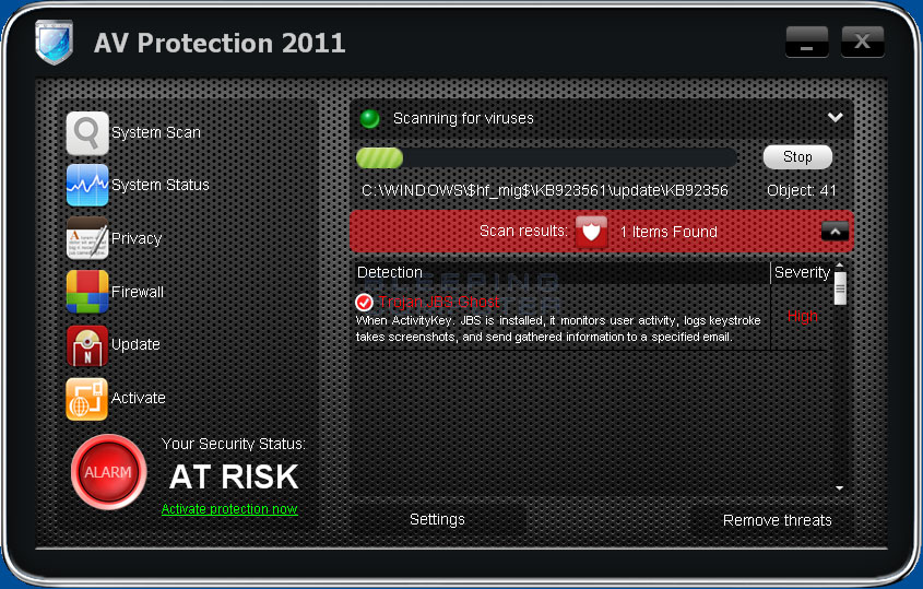 Remove AV Protection 2011 (Uninstall Guide)