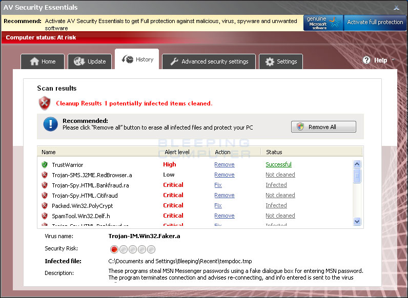 How to remove AV Security Essentials (Uninstall Guide)