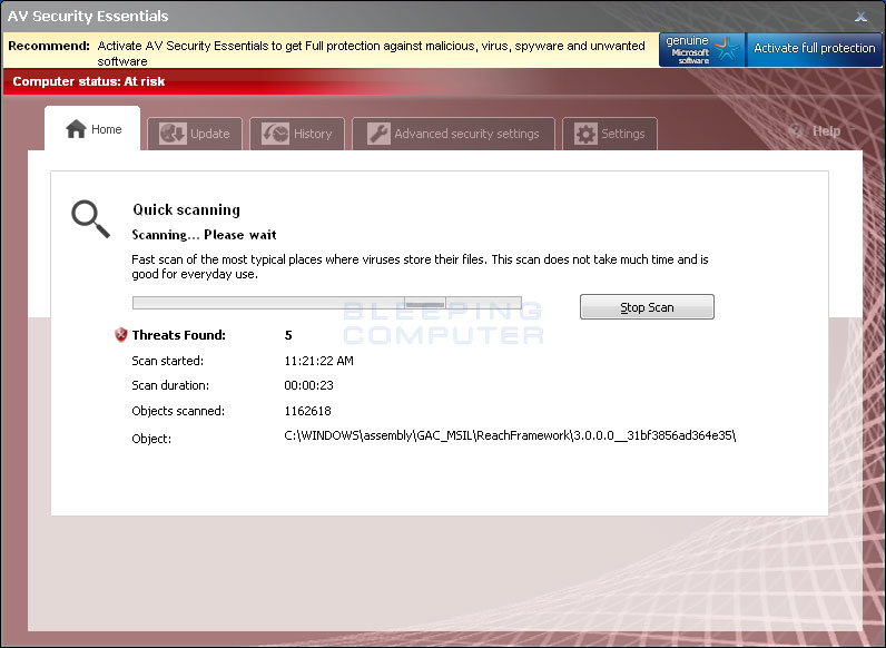 How to remove AV Security Essentials (Uninstall Guide)