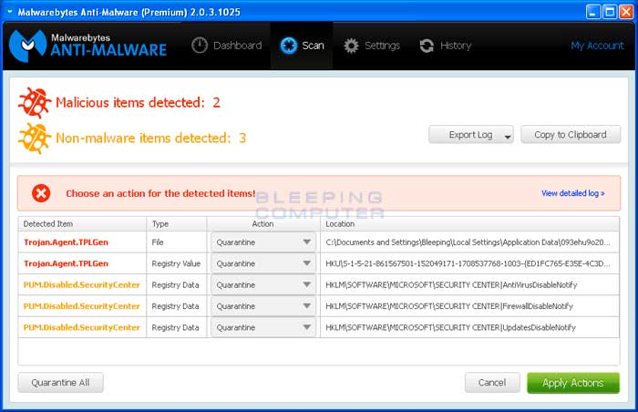 AVC Plus Removal Guide