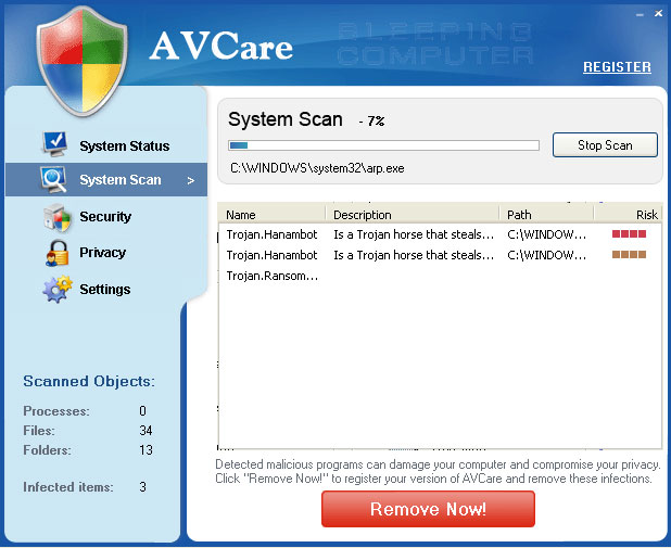 Remove AVCare (Uninstall Guide)