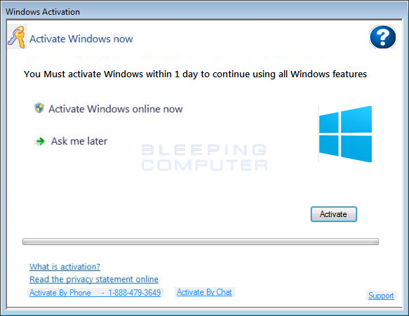 Book Source Fake Windows Activation Screen Removal Guide