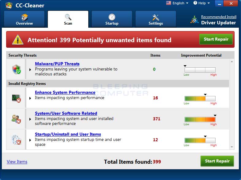 Remove the CC Cleaner Optimization Program (Removal Guide)