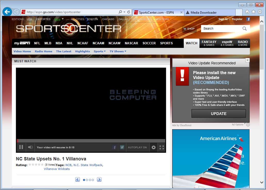 Cloudscout Ads and CloudGuard Removal Guide