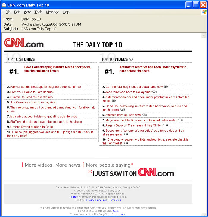 CNN.com Daily Top 10 and CNN Alerts: Breaking News Removal Guide ...