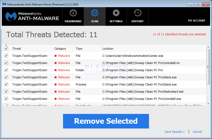Remove the Your Windows (Microsoft) Computer has been Blocked Alert
