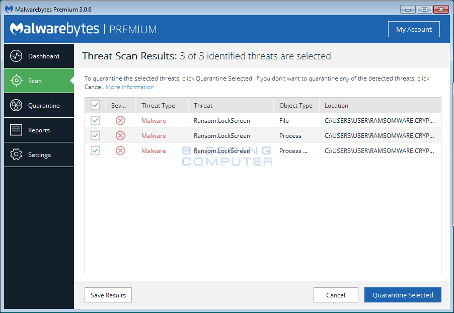 Remove the CryptoDevil Screen Locker