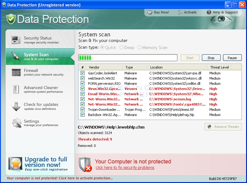 Remove Data Protection (Uninstall Guide)