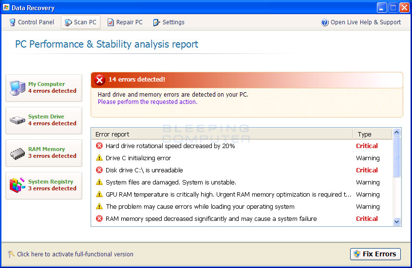 Remove Data Recovery (Uninstall Guide)