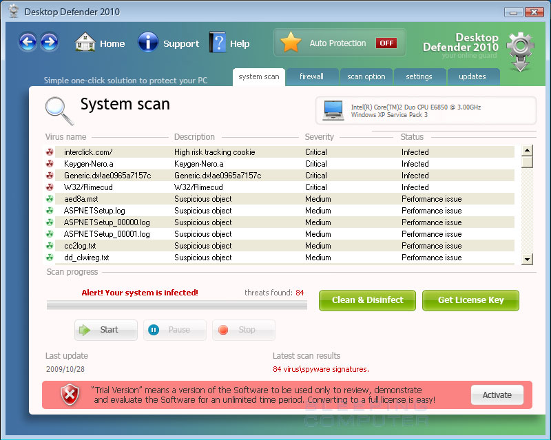 Remove Desktop Defender 2010 (Uninstall Guide)