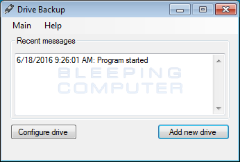 Remove the Drive Backup and Verify Windows Scam