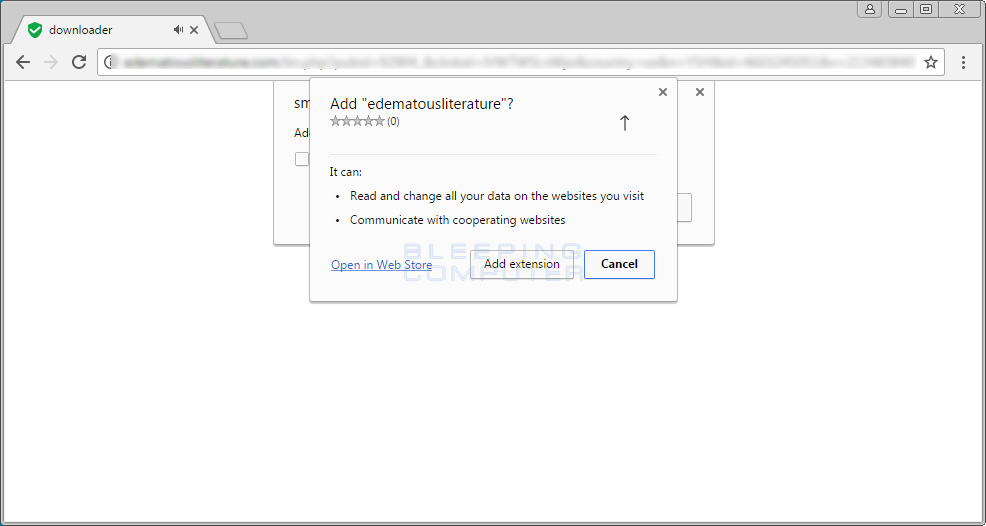 Remove the Edematousliterature Chrome Extension