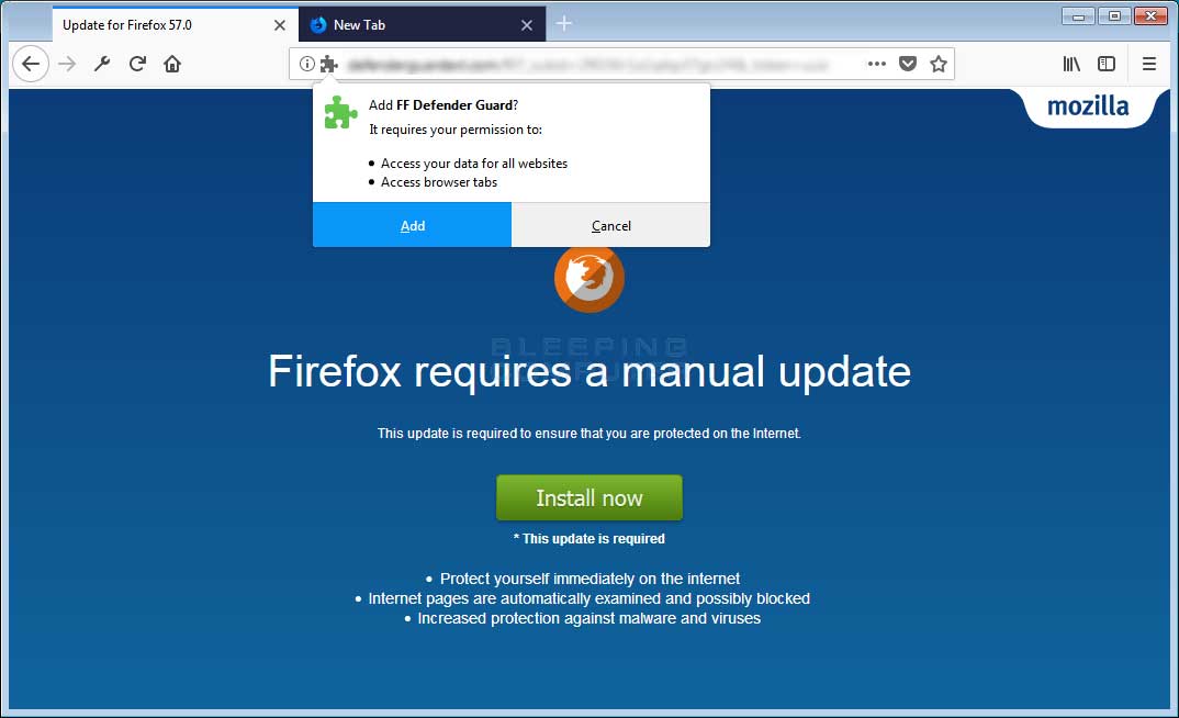 Remove the FF Defender Guard Adware Miner Firefox Extension Remove the FF Defender Guard Adware Miner Firefox Extension