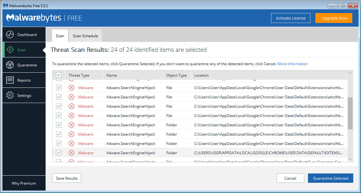 Remove the Flash SD App Chrome Extension