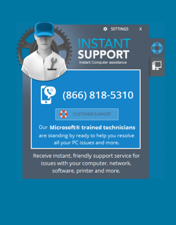 Trojan.Tech-Support-Scam Family of Computer Viruses