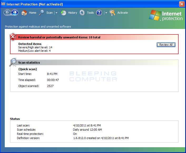Remove Internet Protection (Uninstall Guide)