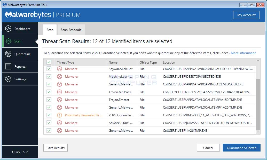 Remove the Logger.exe Trojan