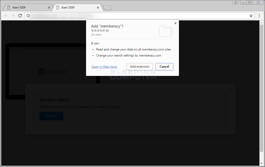 Remove the Memberacy Chrome Extension