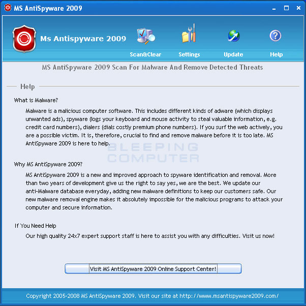 How to remove MS Antispyware 2009 (Uninstall Instructions)