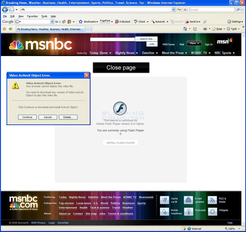 MSNBC Breaking News Removal Guide (Uninstall Instructions)