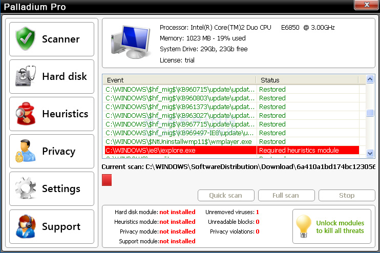 Remove Palladium Pro (Uninstall Guide)