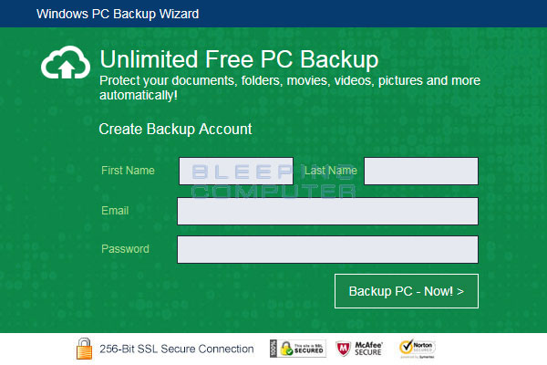 PC Backup Wizard Removal Guide