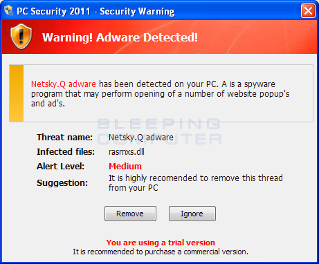 Remove PC Security 2011 (Uninstall Guide)