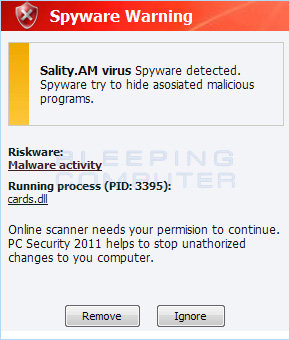 Remove PC Security 2011 (Uninstall Guide)