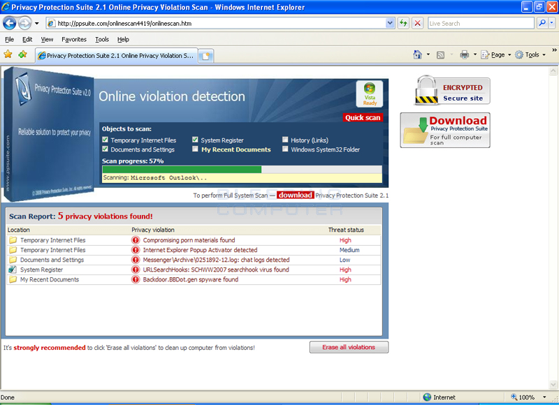 How to remove and uninstall Privacy Protection Suite