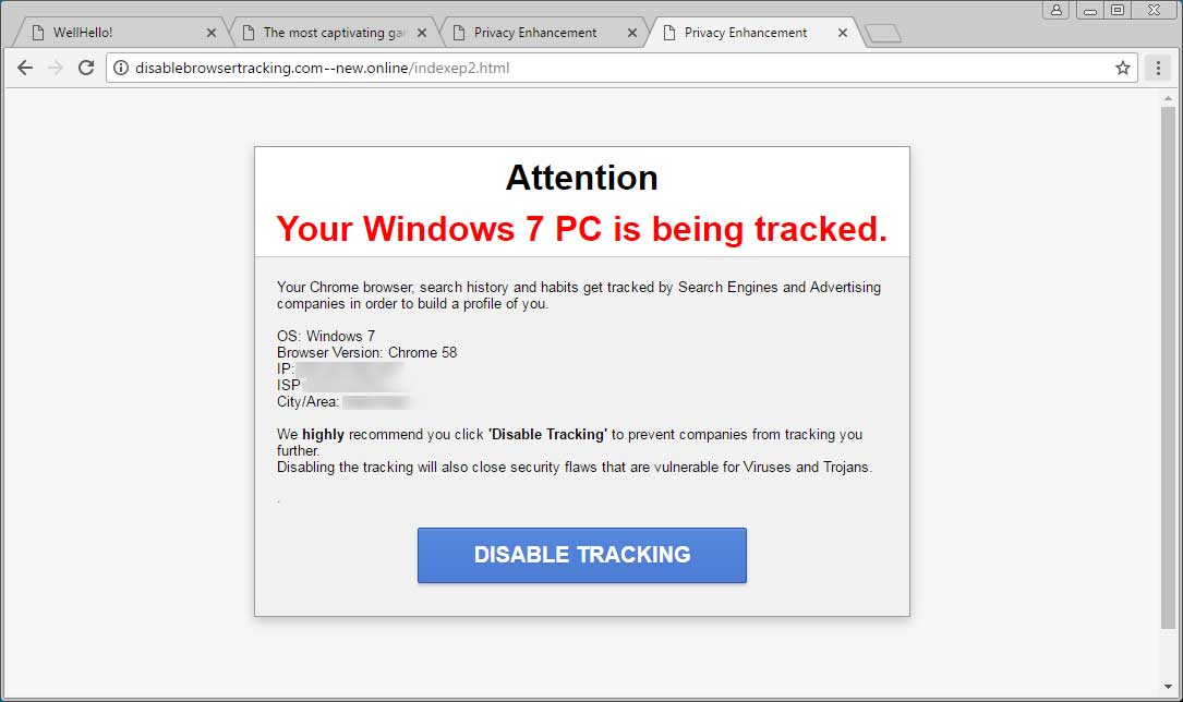 Remove the Privacy Search Plus & Search.privacy-search.net Extension