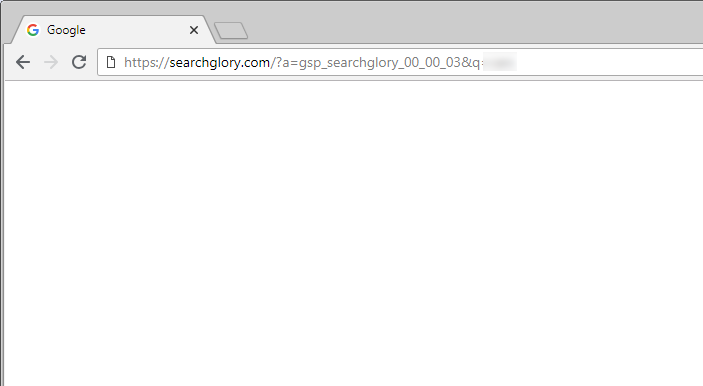 Remove the Searchglory.com Search Redirect