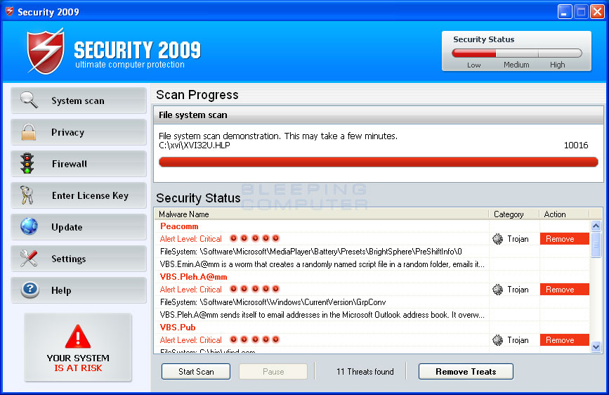 How to remove Security 2009 (Uninstall Instructions)