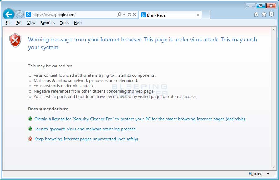 Security Cleaner Pro Removal Guide