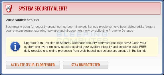 Security Defender Removal Guide