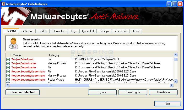 Remove Security Essentials 2010 (Uninstall Guide)