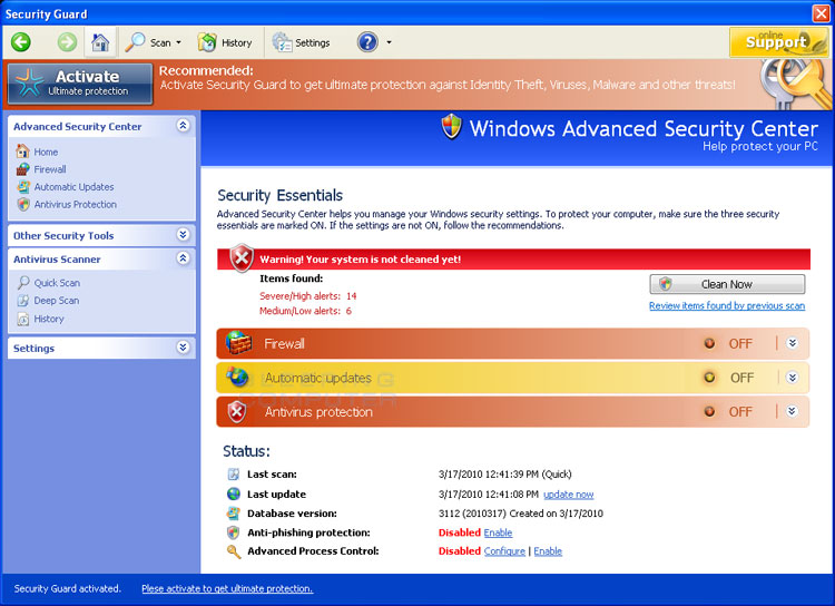 Remove Security Guard (Uninstall Guide)