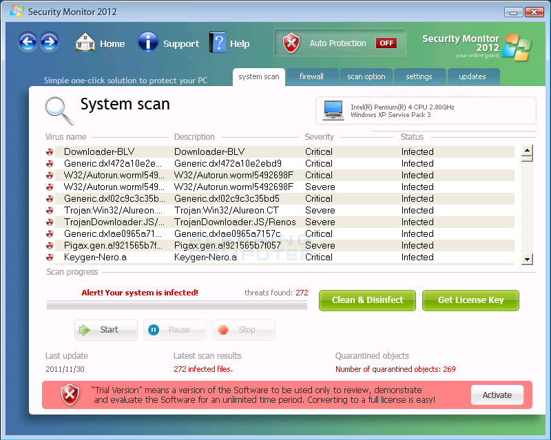 Remove Security Monitor 2012 (Uninstall Guide)