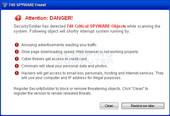 Remove SecuritySoldier (Uninstall Guide)