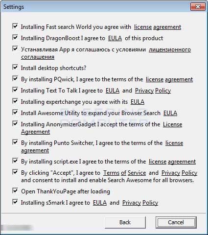 Remove the System Table Chrome Adware Extension