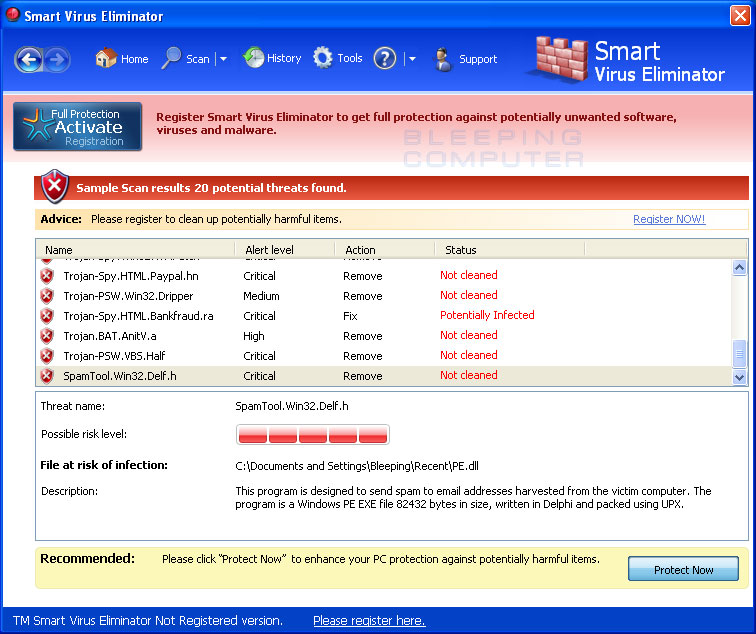 Remove Smart Virus Eliminator (Removal Guide)