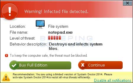 System Doctor 2014 Removal Guide