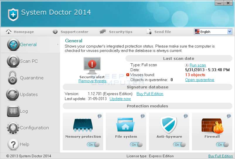 System Doctor 2014 Removal Guide System Doctor 2014 Removal Guide