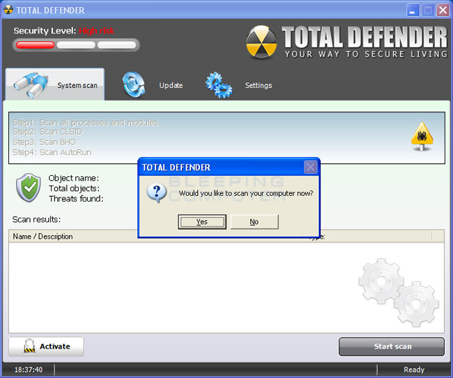 How to remove Total Defender (Uninstall Instructions)