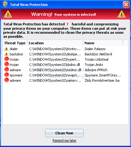 How to remove Total Virus Protection (Uninstall Instructions)