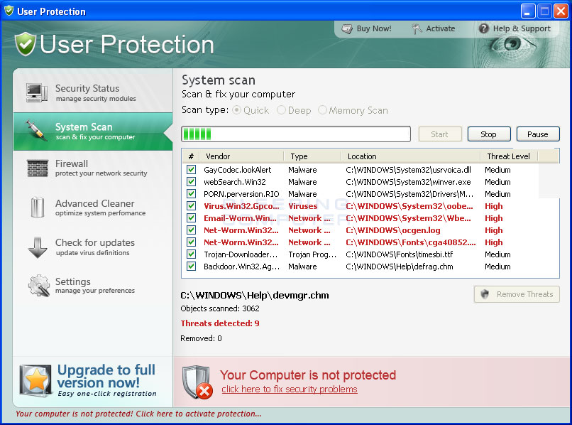 Remove User Protection (Uninstall Guide)