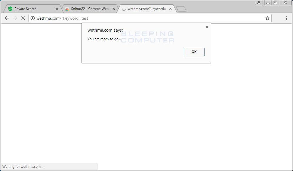 Remove the Wethma.com Search Redirect