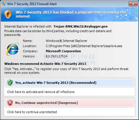 Remove Win 7 Security 2013 (Uninstall Guide)